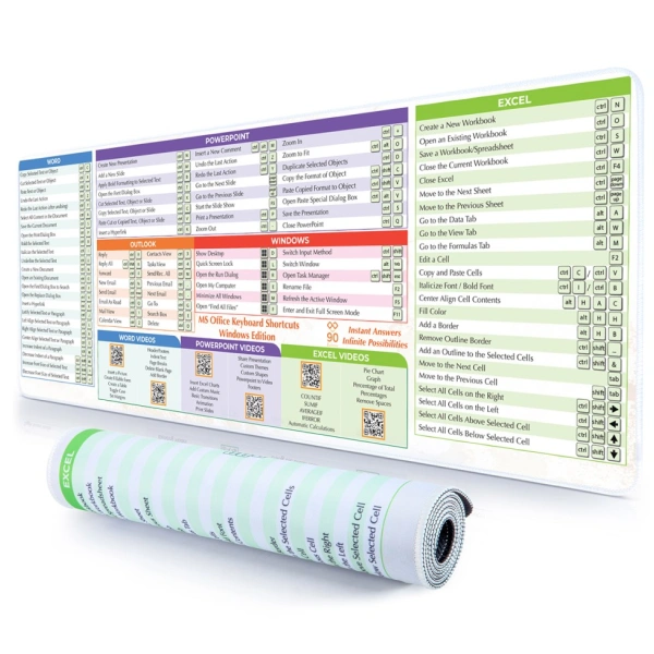 DeskGuide Pro Smart Mat – Windows Microsoft Office – 90 Below